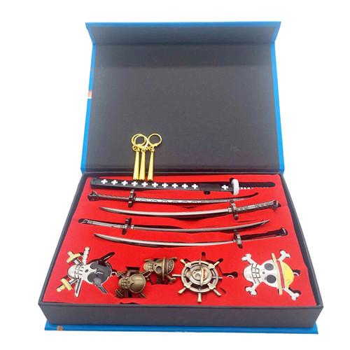 One Piece 15-Piece Interchangeable Gift Set Swords, Symbols ...
