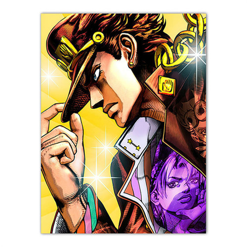 JoJos Bizarre Adventure Poster 24 x 36 Inches-unframed | Rebel Yell Online