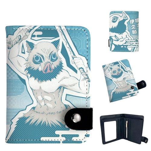 Inosuke Hashibira Tri-Fold Wallet – Demon Slayer Edition | Rebel Yell ...