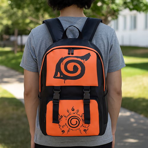 Naruto Uzumaki Inspired Backpack | Rebel Yell Online