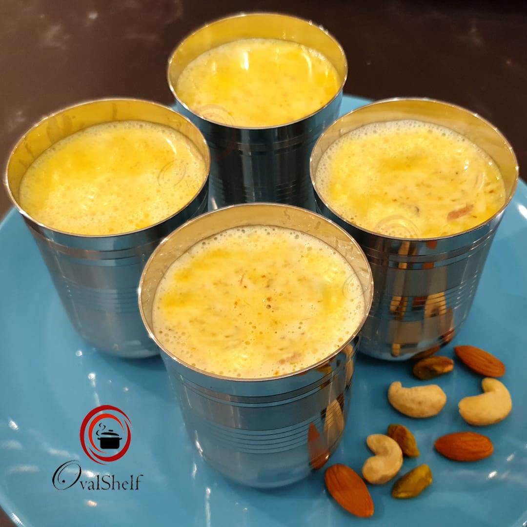 Masala Doodh Recipe | Masala Milk - OvalShelf