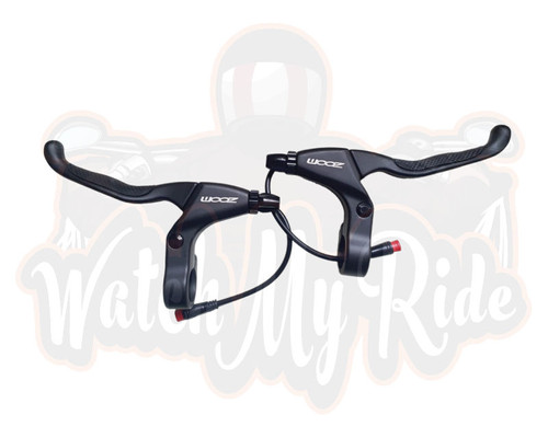 ZOOM brake levers set with sensor for electric scooters etc. | WatchMyRide