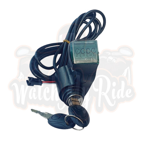 Key switch/Voltage indicator for electric scooters | WatchMyRide