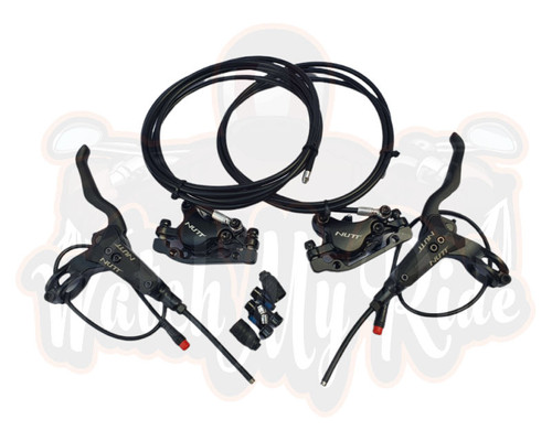 NUTT hydraulic set pre blead, Front left/Rear right side calipers ...