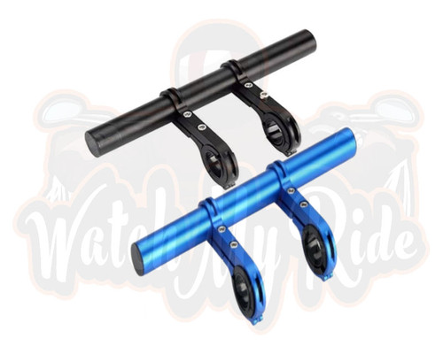 handlebar extension in blue or black for e-scooters | WatchMyRide