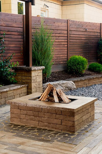 Techo Bloc Brandon Fire Pit | TLC Supply, Inc. Quincy, MA