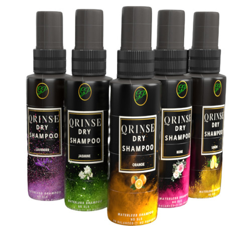 QRinse Dry Waterless Shampoo | Green Pyramid Biotec