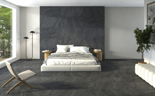 Texture 3-D Slatestone 24x48 Matte Porcelain Tile | mirrella