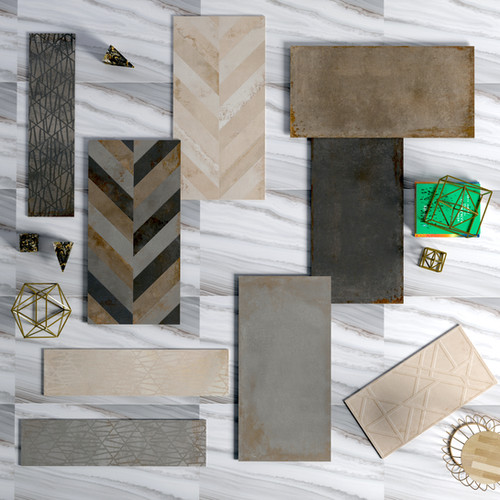 Ruggine Rustic Tiles Collection | Sample | Mirrella