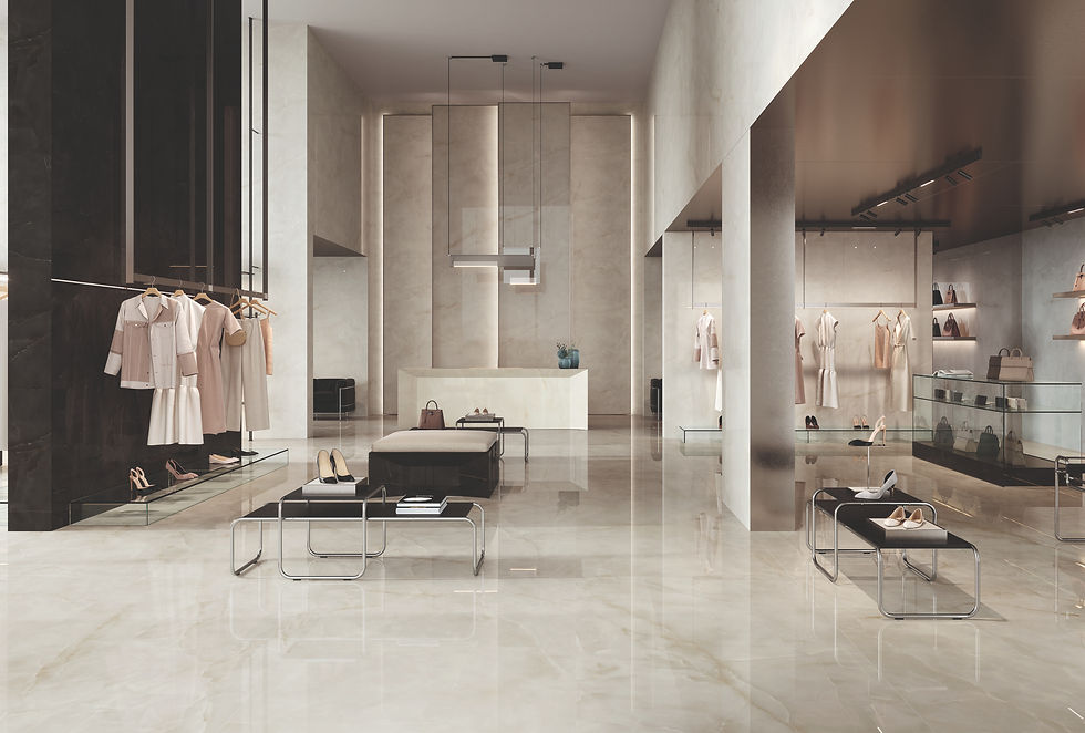 Onyx Look 48x48 Floor and Wall Porcelain Tile | mirrella