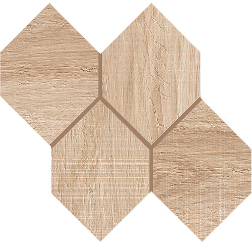Mosaic Artwood Maple Porcelain Wood Look Tile | mirrella