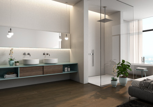 Candle Blanco Matte White 12x36 Ceramic Tile | mirrella