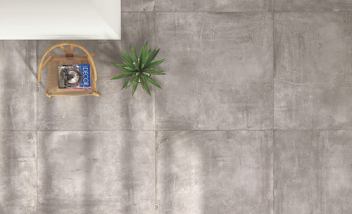 Portland Hood Concrete Look 48x48 Porcelain Tile | mirrella
