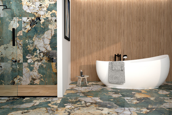 Italian Made Marble Look Porcelain Tiles | Mirrella