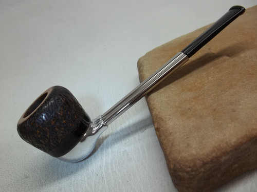 RESTORED VINTAGE METAL ALUMINUM RONSON 3 WAY ESTATE PIPE BRIAR BOWL ...