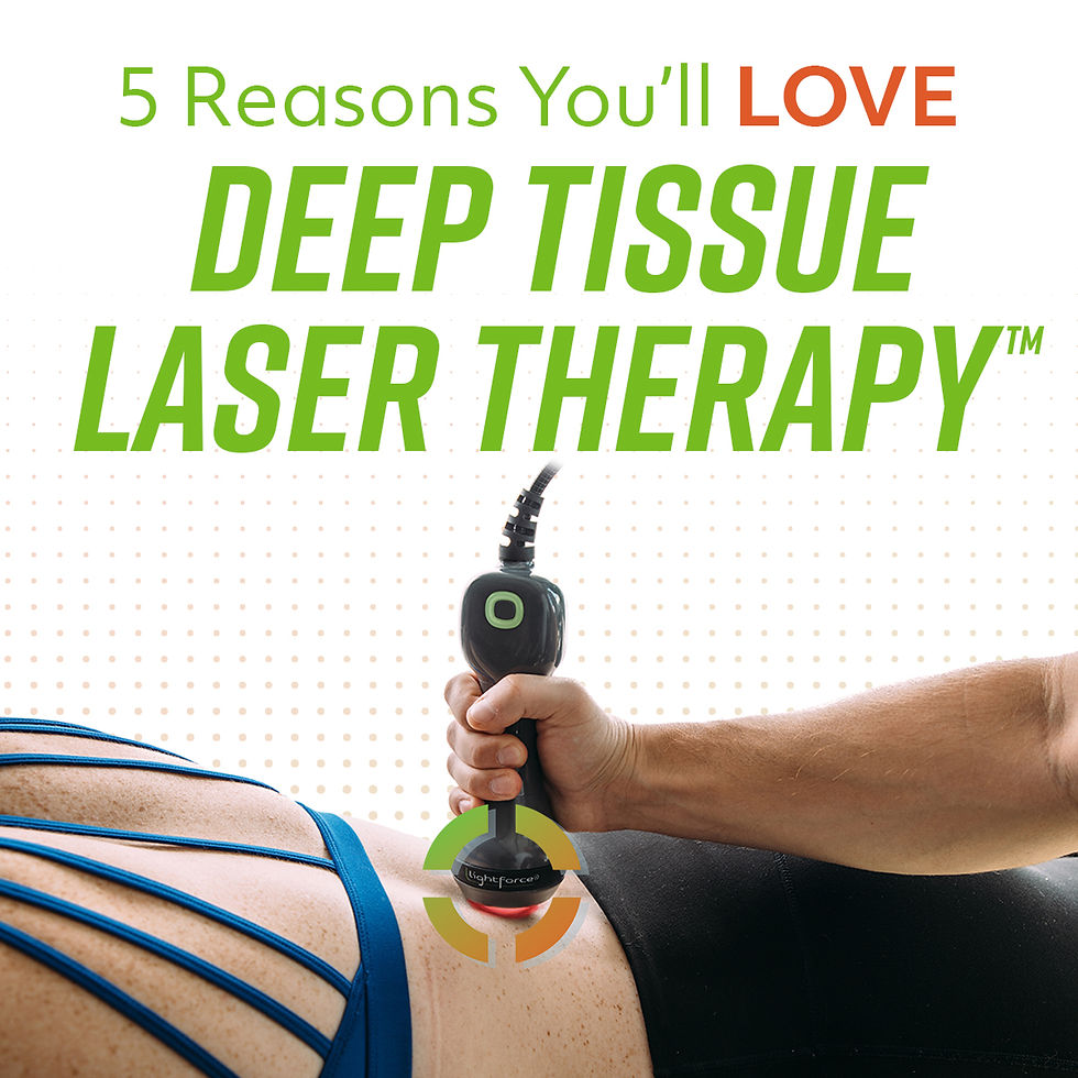 5 Reasons You'll Love Deep Tissue Laser Therapy