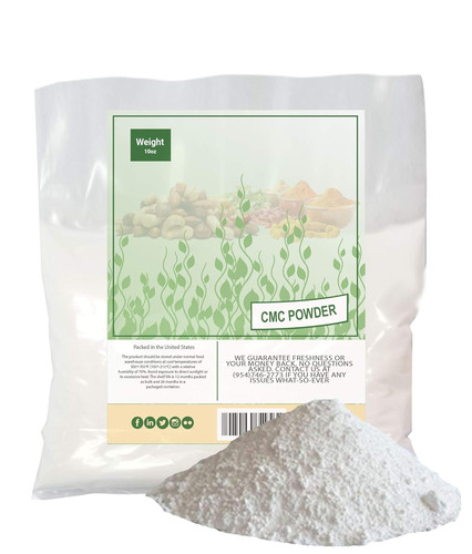 CMC Powder 10 OZ BULK-SODIUM CARBOXYMETHYL CELLULOSE | Naturejamusa.com