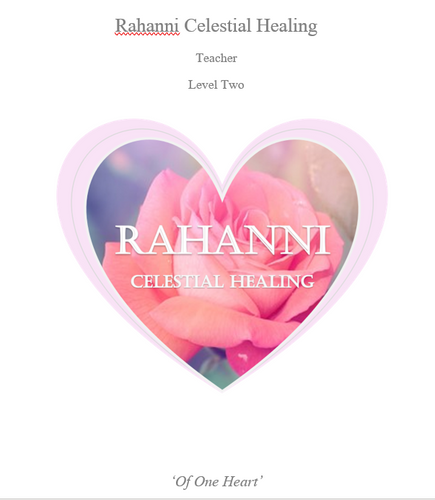 Rahanni Manual Level 2 | Carol Stacey