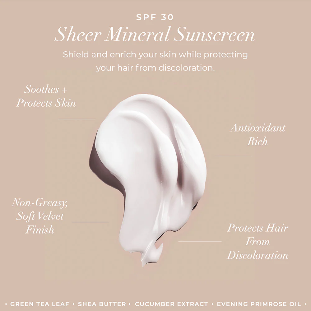 Sheer Mineral Sunscreen SPF 30 | Lena Shkreli & Co.