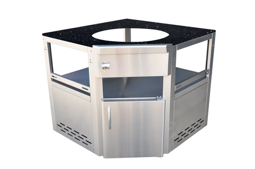 Outdoor Kitchen Module – Classic Series – Kamado Grill Corner Unit ...
