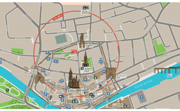 Drogheda Wayfinding Sign Locations