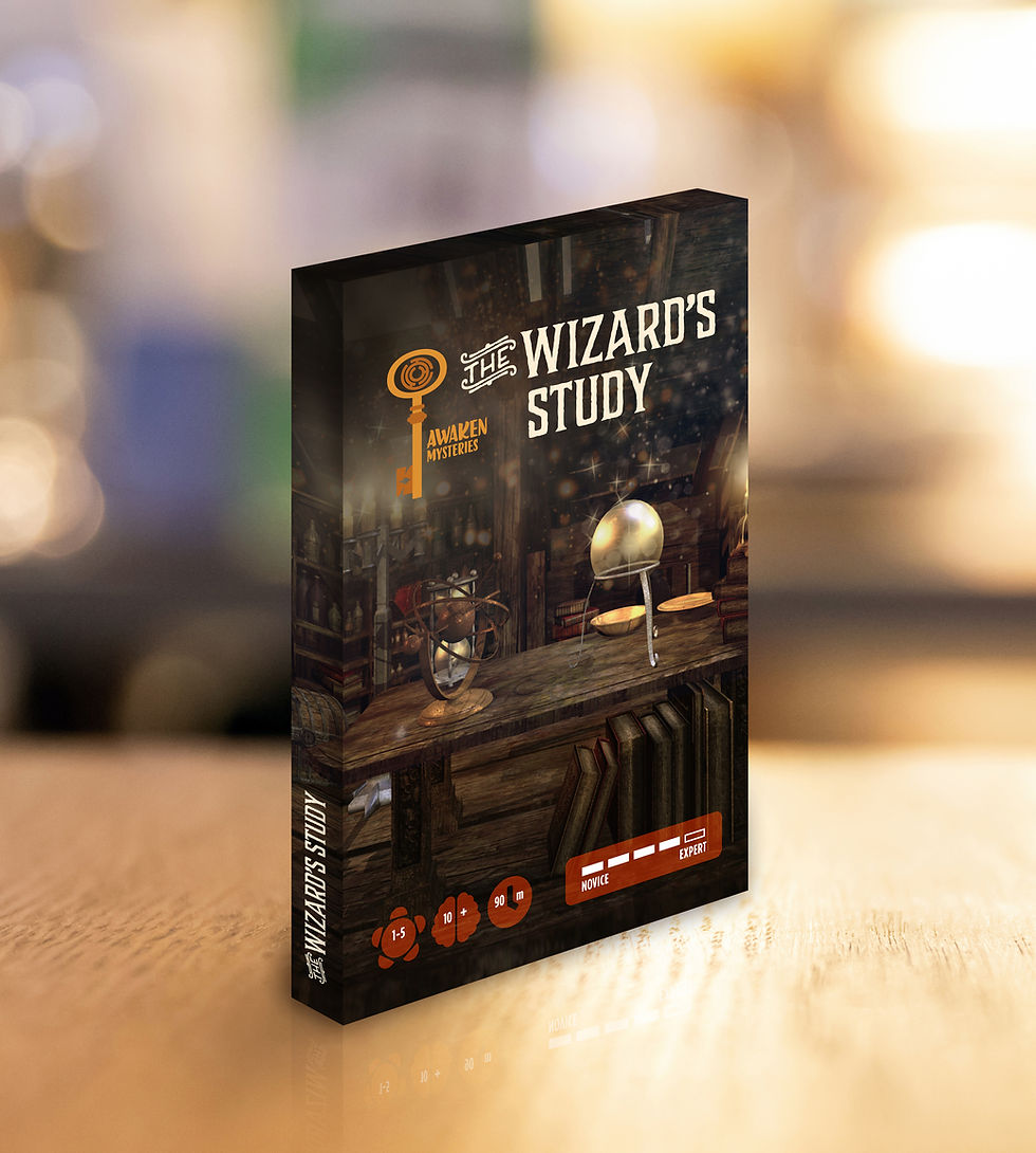 The Wizard's Study | Awaken Mysteries