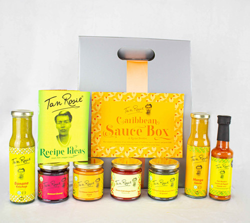 Caribbean Sauce Gift Box – Gourmet Hamper for Foodies | Tan Rosie