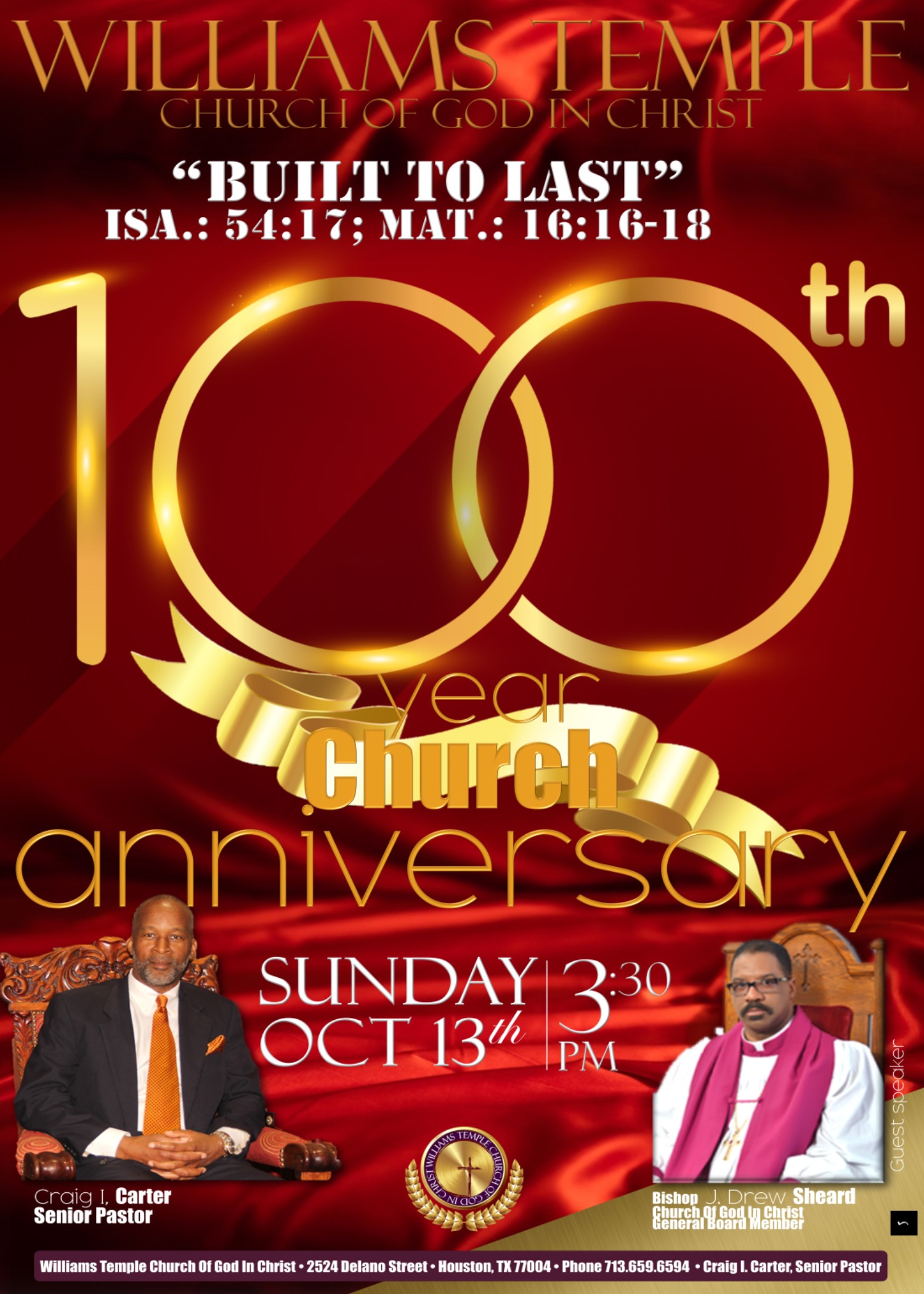 Home | Williams Temple Church