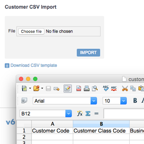 Legacy data import services