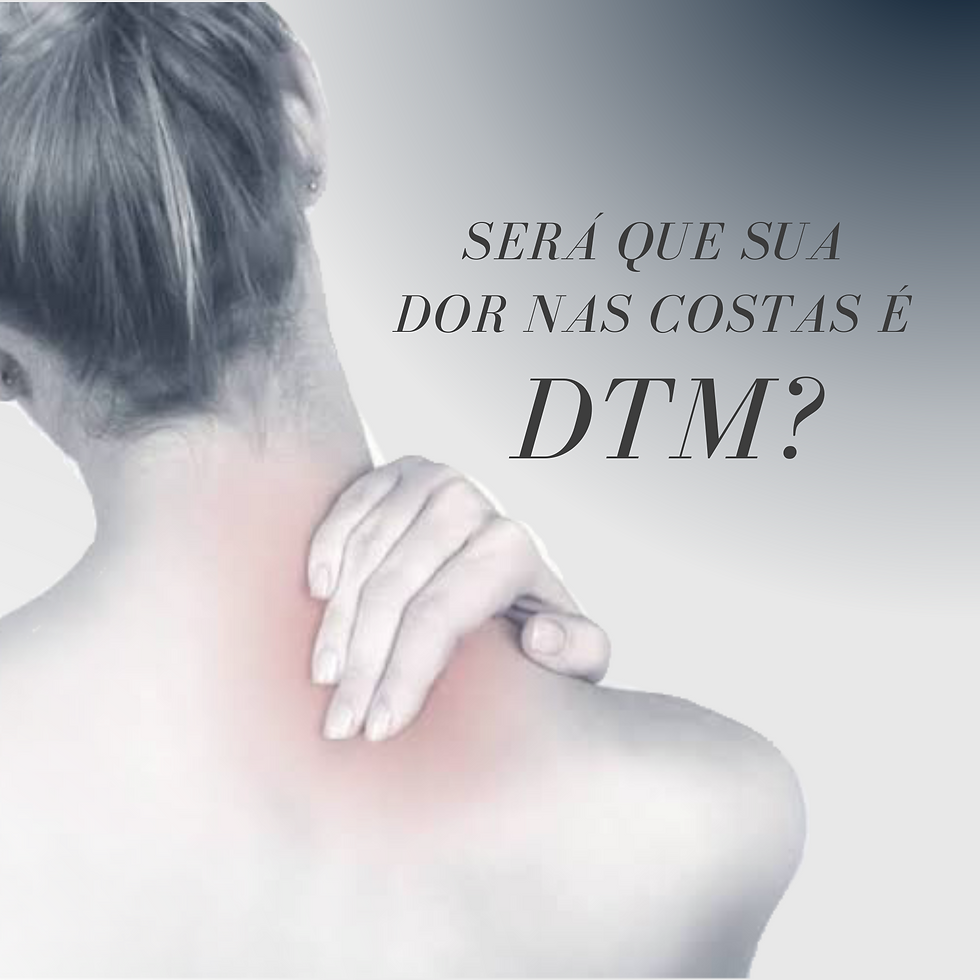 Dor Cervical e sua Relação com a DTM