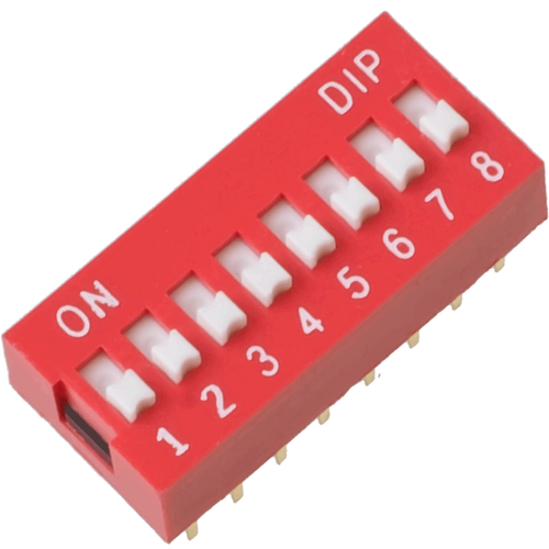 Switch DIP de 8 canales | OH Electronics