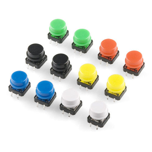 Push Botton 7.3mm con Tapa | OH Electronics