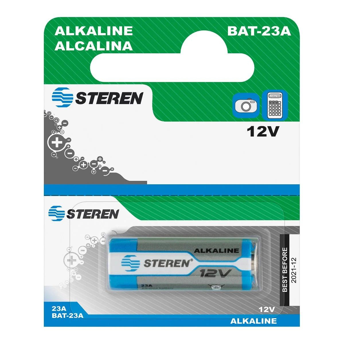 Pila Alcalina Steren 12V | OH Electronics