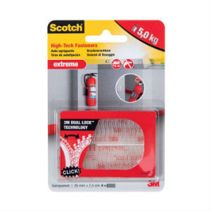 צמדן דואלוק 3M שקוף שחור | Mtools | רוטנברג