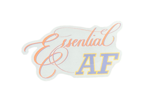 Essential AF Sticker | The Gold Standard