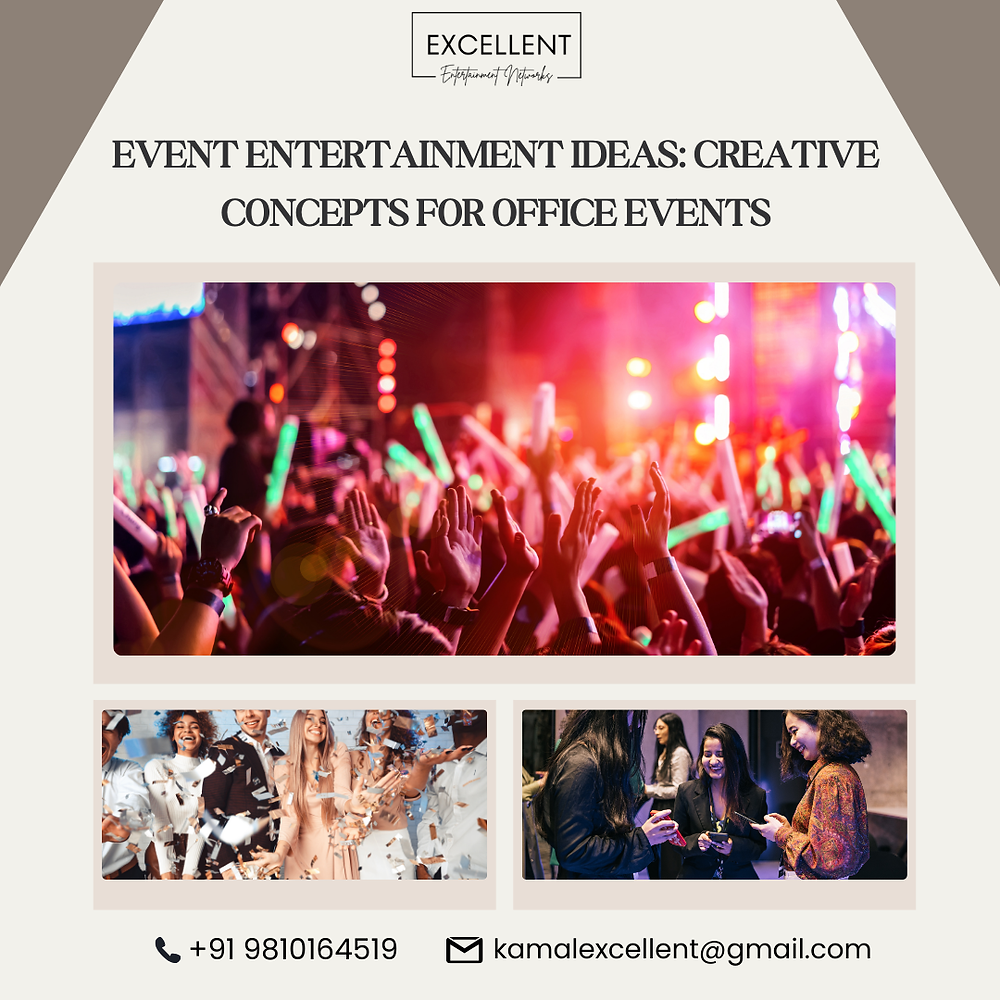 Event Entertainment Ideas: Creative Concepts for Office Events