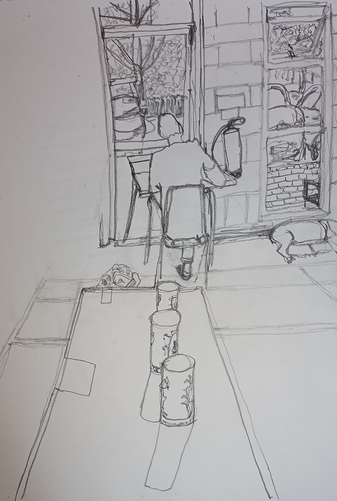 Seeing depth through free-line drawings...