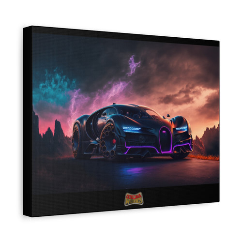 Sinister Steeds - "Bugatti of the Apocalypse" - Canvas Print ...