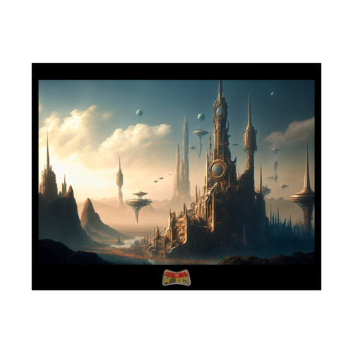 Limitless Cityscapes - "Magical Metropolis" - Rolled Poster ...