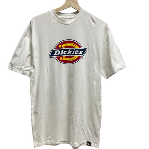 Dickies Mid Logo White Tee L | Vintage Corner