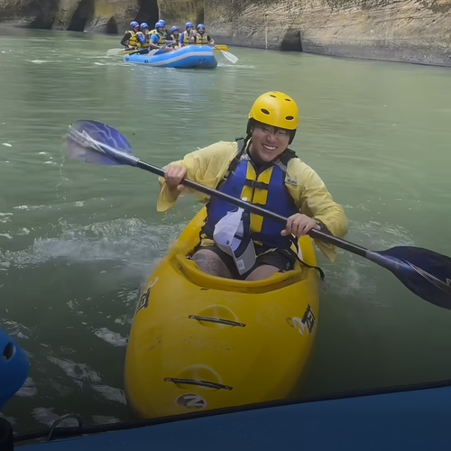 El influencer coreano Zion Hwang se dejó conquistar por los paisajes ...