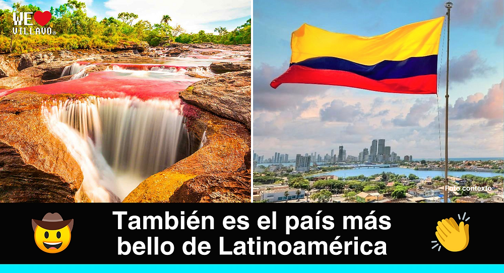 Colombia es elegido como el tercer país más bello del mundo