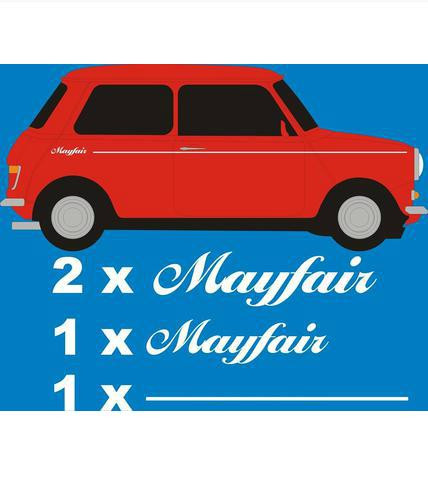 SET COMPLETO ADESIVI MINI MAYFAIR | italymini-com