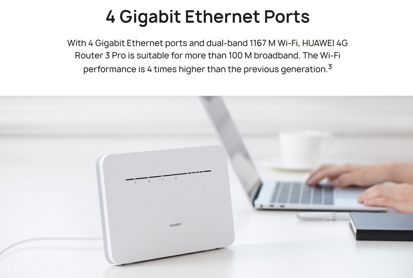 HUAWEI B535 (4G 300Mbps 4LAN 64WIFI ) | sing4g