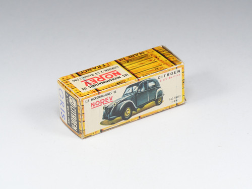 NOREV - 1/86 - Micro-miniatures - 6 - Citroen 2cv - Boite vide | BRICABOCK