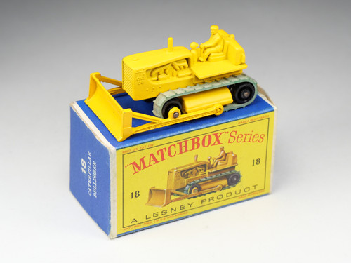 MATCHBOX - 18 - Caterpillar Bulldozer - En boite | BRICABOCK
