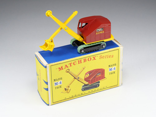 MATCHBOX - M-4 - Ruston Bucyrus - Large rear decal - En boite | BRICABOCK