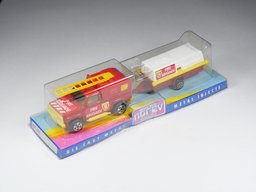 NOREV - Mini Jet - Pick Up Fire Brigade avec Remorque - En boite ...