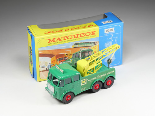 MATCHBOX - KING SIZE - K-12 - Foden heavy Breakdown Wreck truck - En ...
