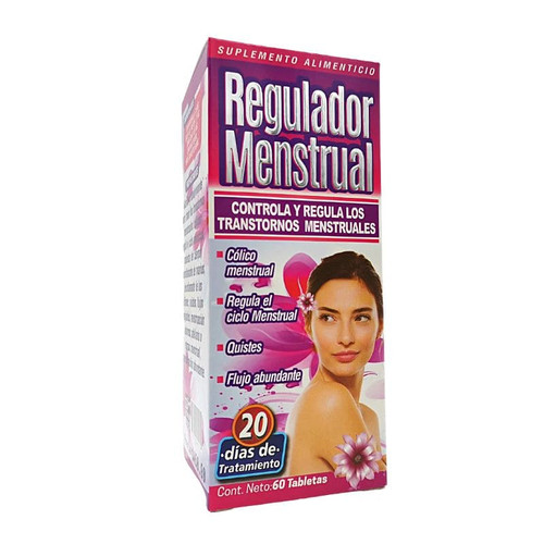 Regulador Menstrual Vida Natural 60tabletas Productos Naturistas